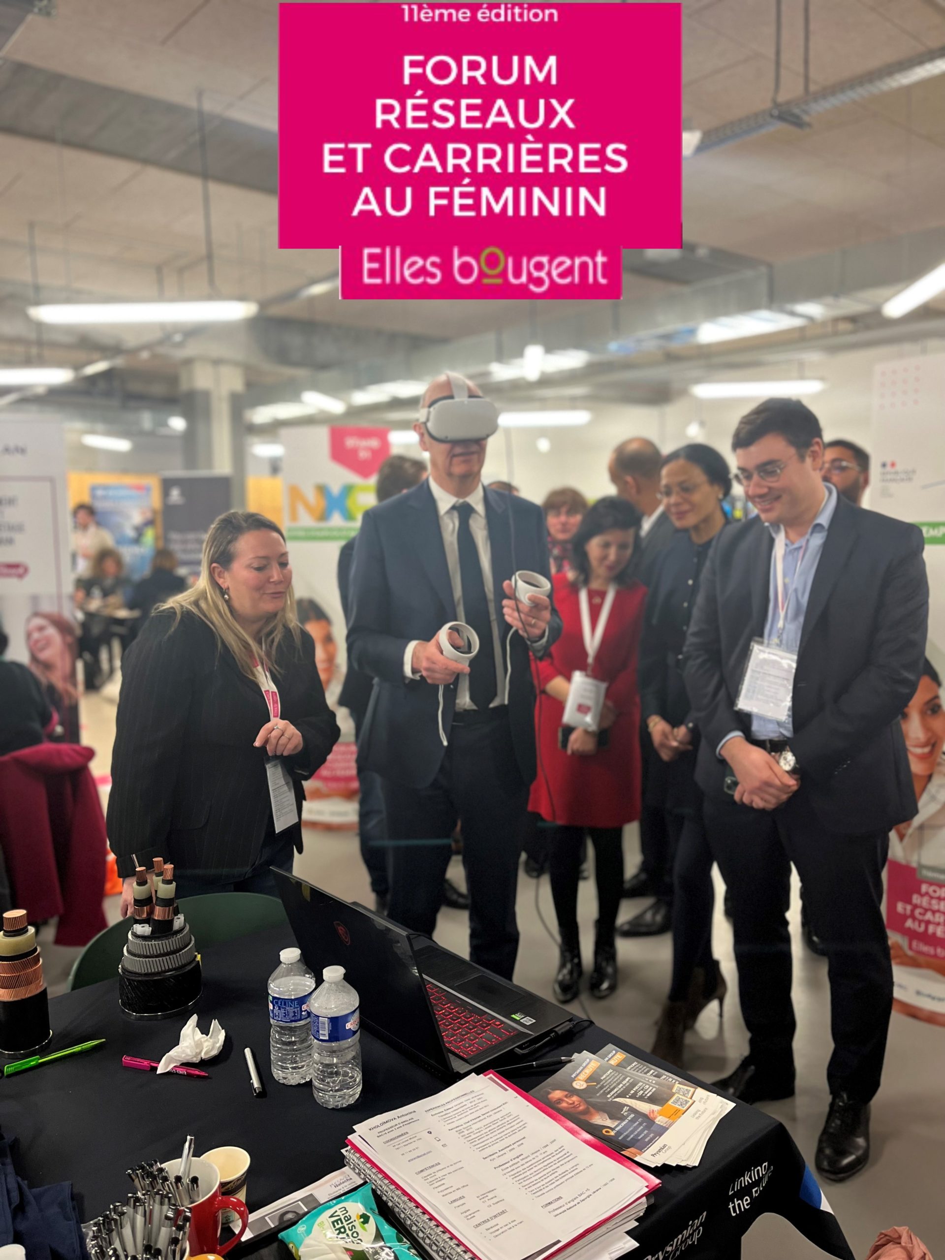 Nouveau partenariat Association Elles bougent - Prysmian Club